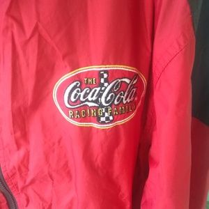 Coca Cola | Jackets & Coats | Coca Cola Racing Nascar Vtg Windbreaker ...